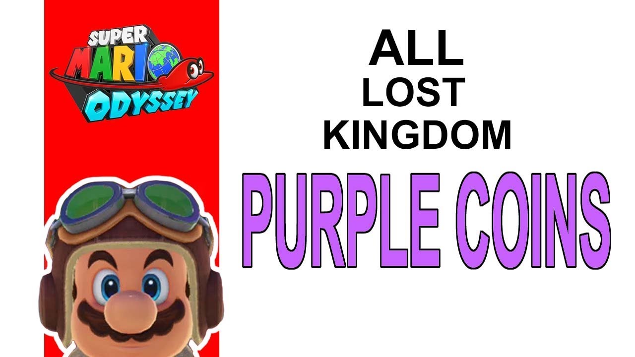 Super Mario Odyssey | All LOST Kingdom Purple Coin Locations - YouTube