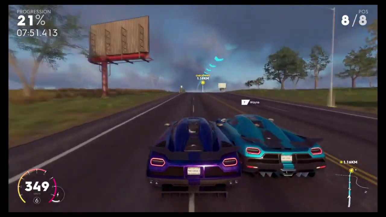 The Crew® 2 The New York Race (Difficulty Level: Ace). Longest Race of ...