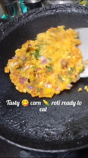 Corn 🌽 roti recipe #healthy breakfast recipe #sweetcorn roti #healthy ...