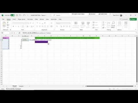 SCAN Function in Excel | How to use SCAN Function | LAMBDA Functions # ...
