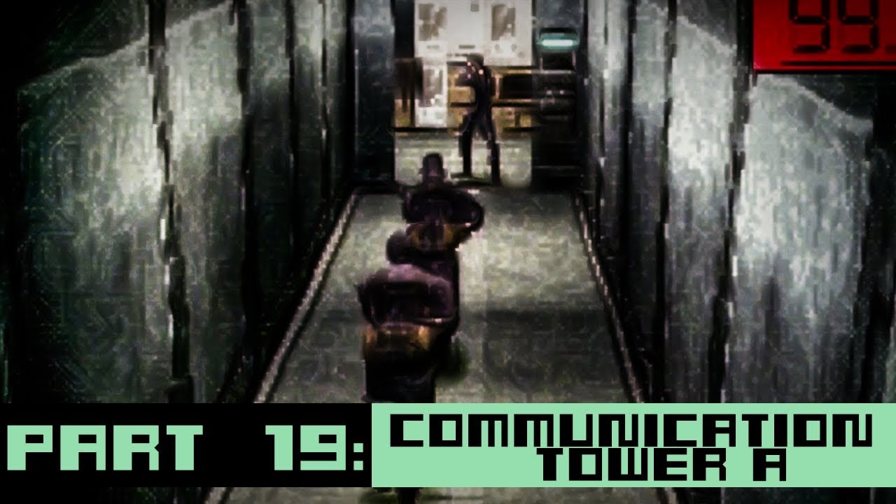 CHASE ON THE STAIRS OF THE COMMUNICATION TOWER A - Metal Gear Solid ...