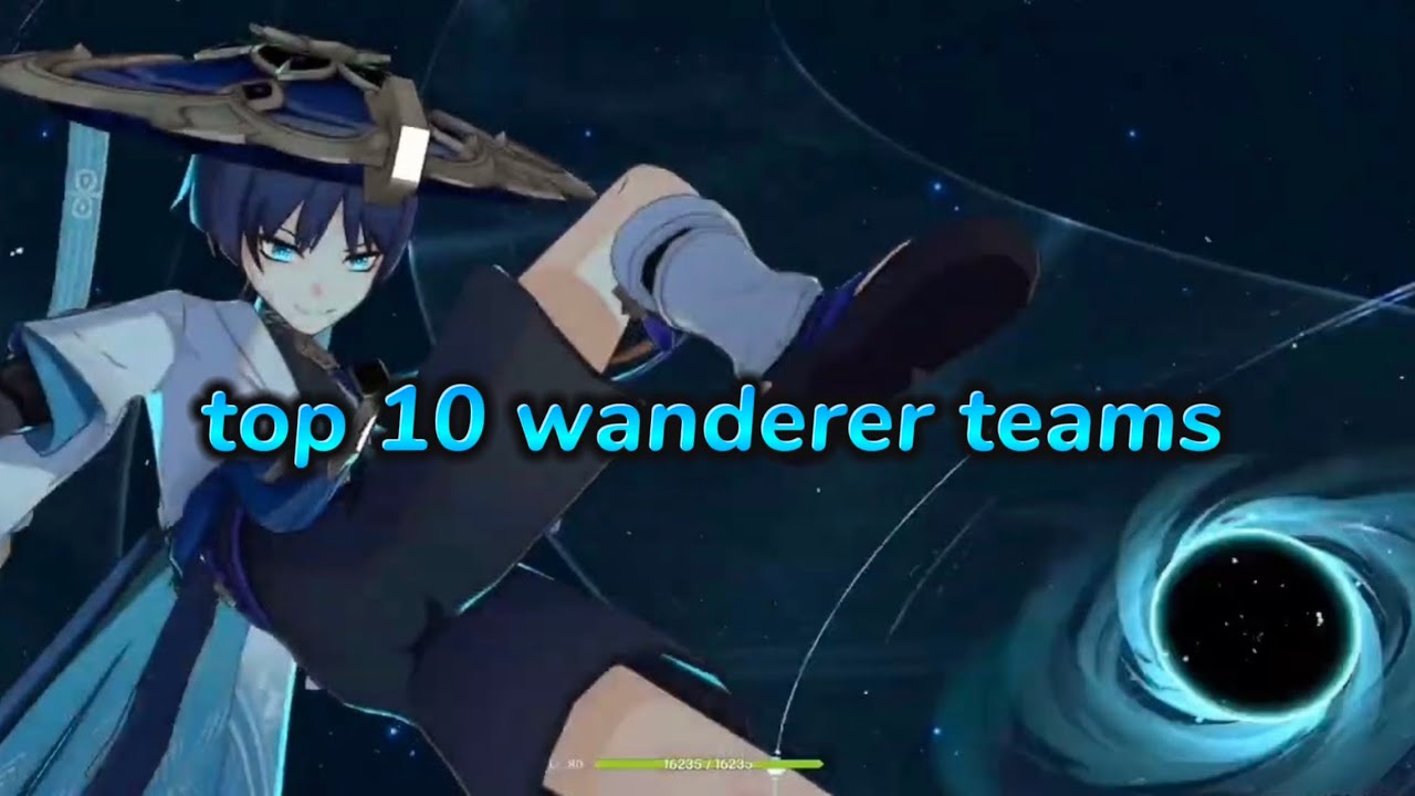 top 10 best f2p wanderer team comps in genshin impact #genshinimpact # ...