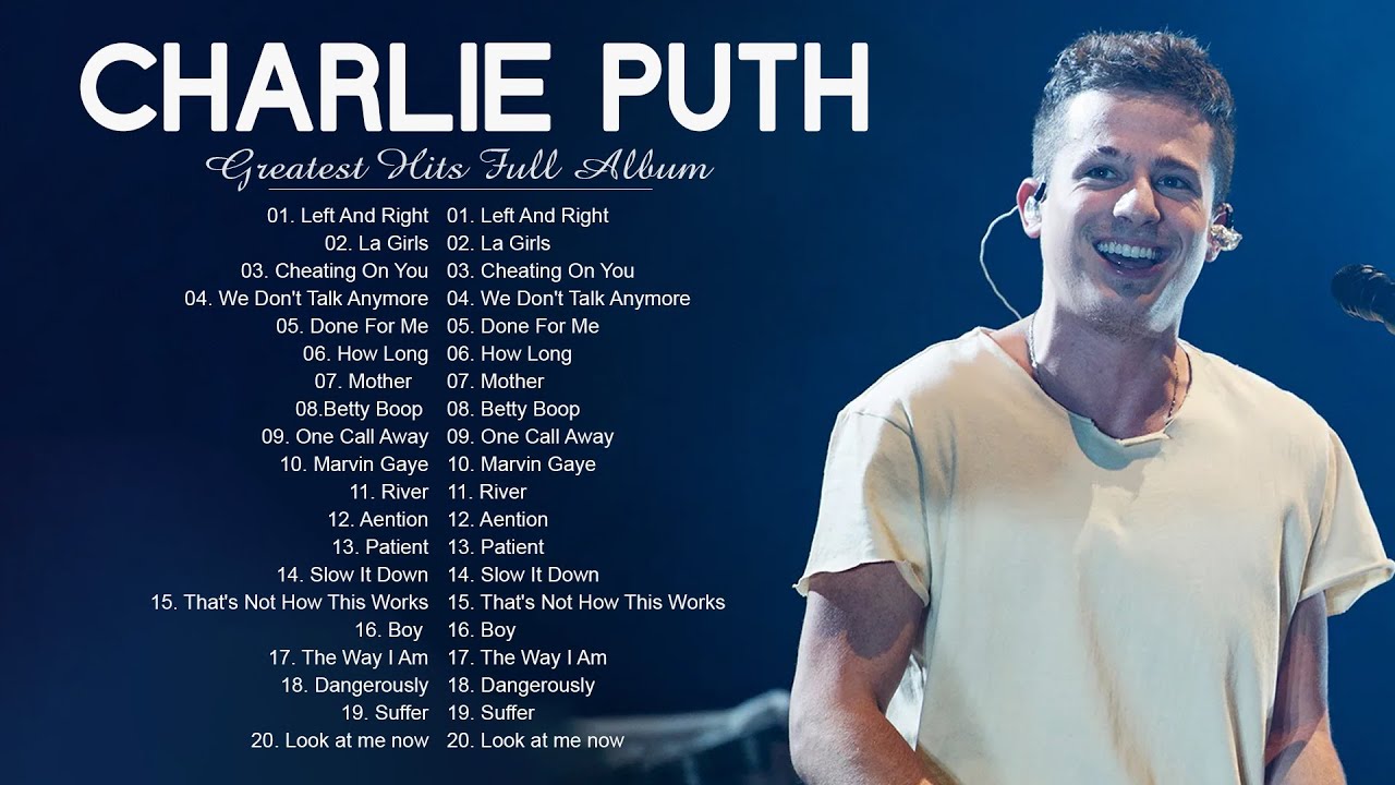 Charlie Puth Greatest Hits Full Album 2024 ️Charlie Puth Best Songs ...
