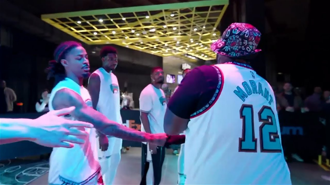 Memphis Grizzlies 2024-25 NBA Season Opener Intro - Starting Lineup ...