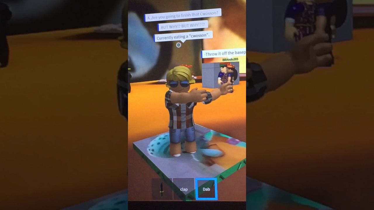 Roblox dabbing - YouTube