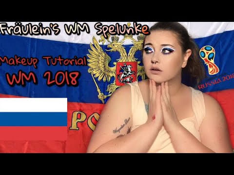 🇷🇺Russland WM Makeup Tutorial🇷🇺 | Fräulein‘s WM Spelunke | WM 2018