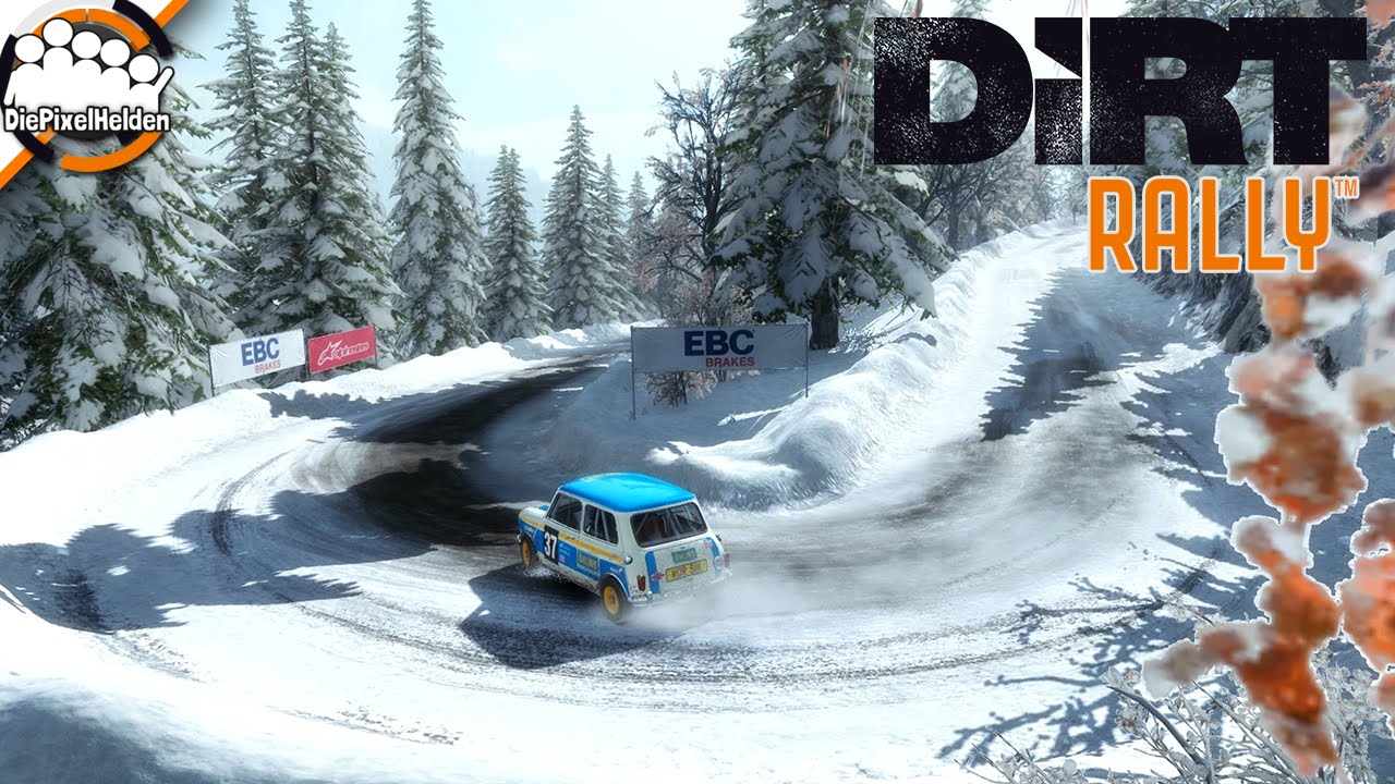 DiRT RALLY - Rally Monte-Carlo mit dem MINI Cooper S - Let's Play DiRT ...