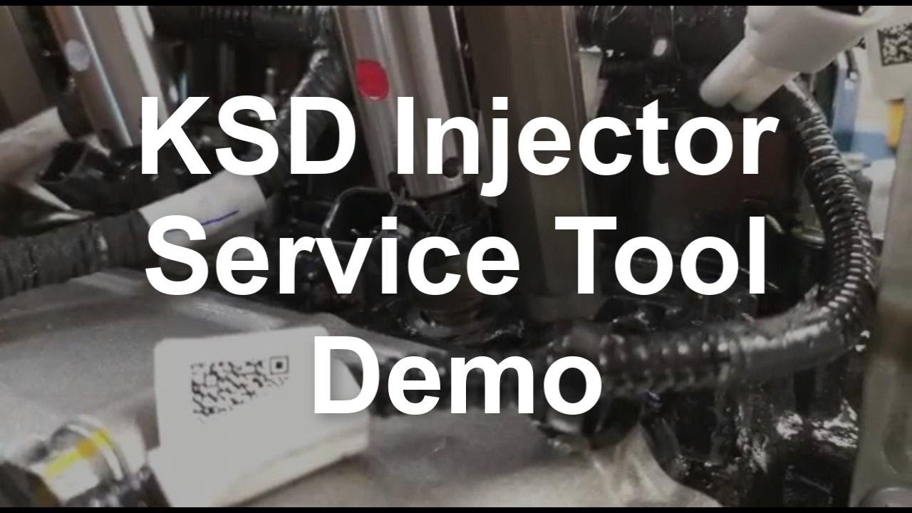 KSD Injector Service Tool Demo - YouTube