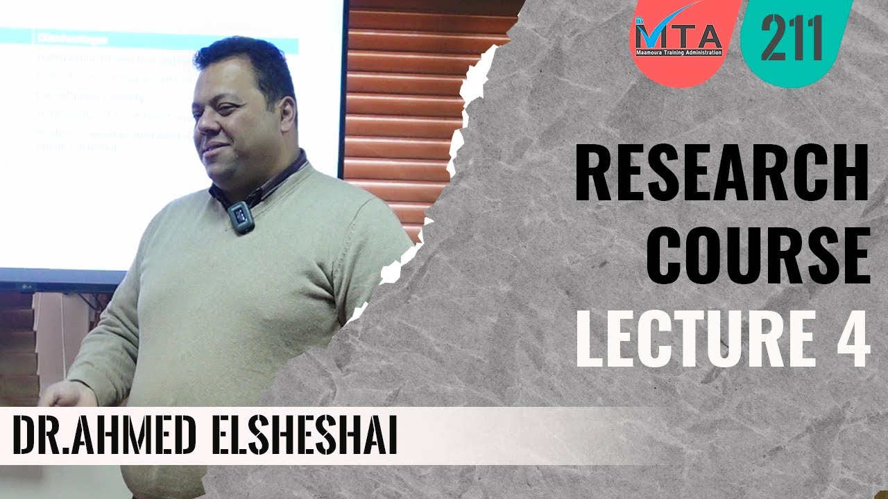 Research crash course 4 : Types of research | Dr. Ahmed Elsheshai - YouTube