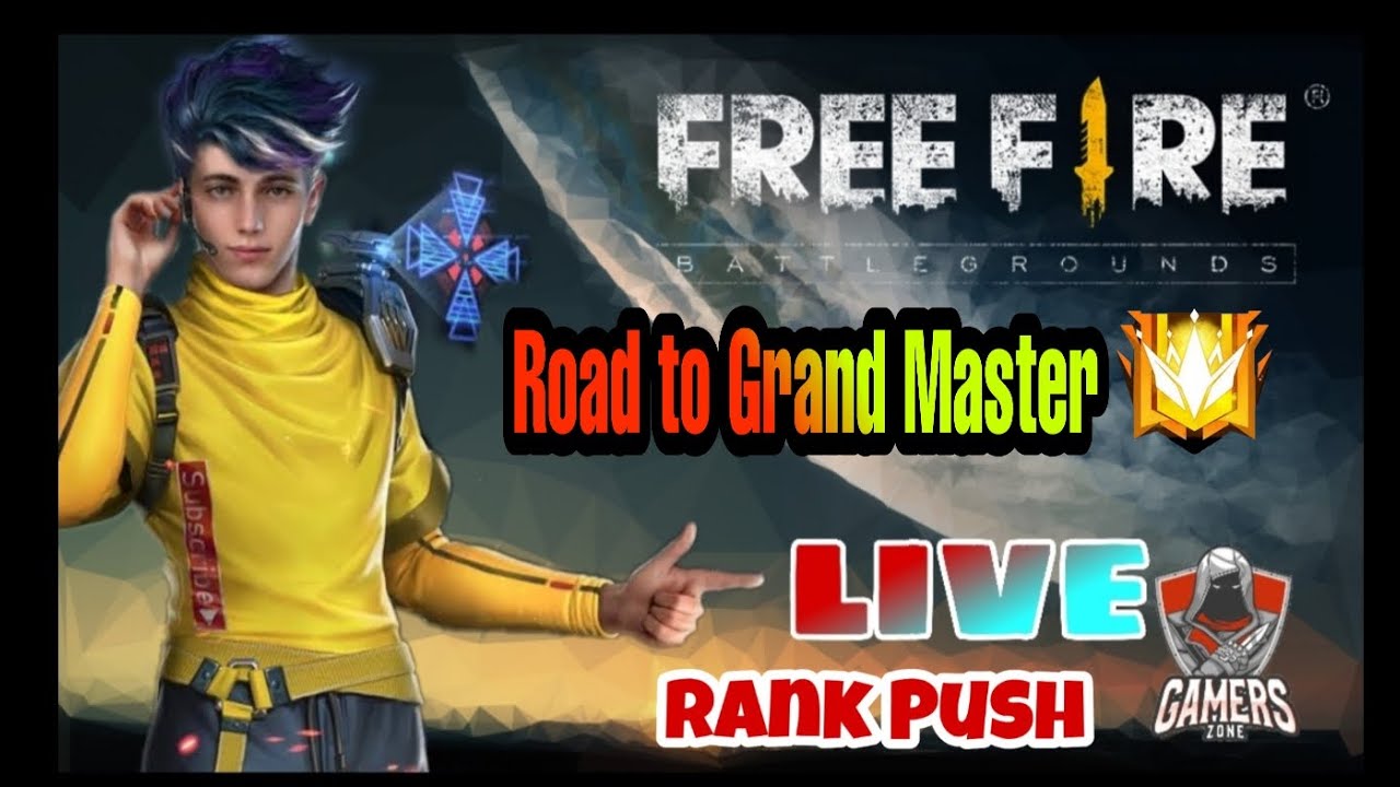 Free Fire Live Rank Push - YouTube