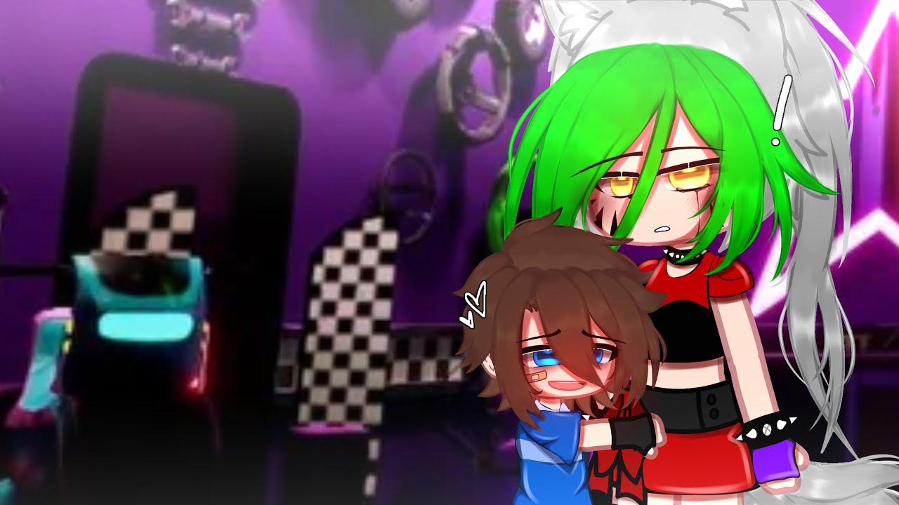 Your Beuty Never Ever Scared Me ️ // gacha club // FNAF SB // MY AU ...