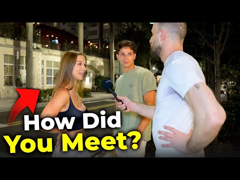 Asking Hot Girls Why They Chose Their Boyfriends