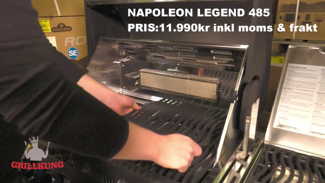 Napoleon Legend 485 produktgenomgång - YouTube