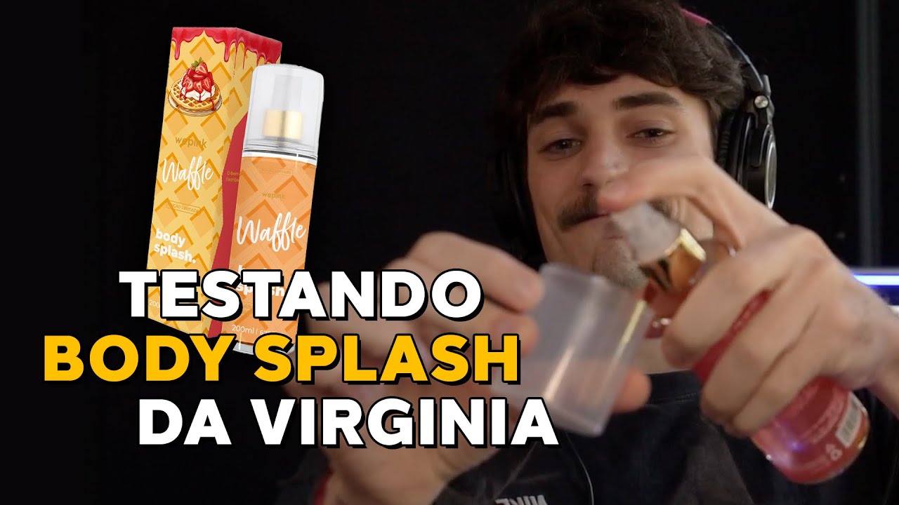 MOUNT TESTANDO O BODY SPLASH DE WAFFLE DA WEPINK | mount cortes - YouTube