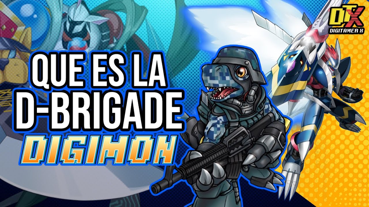 ¿Que es la D-Brigade? - CURIOSIDADES DIGIMON - YouTube