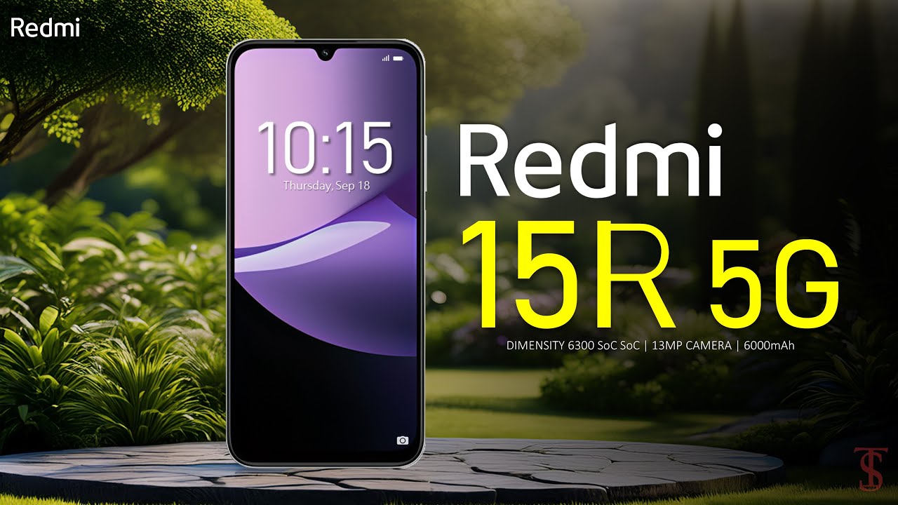 Redmi 15R 5G Price, Official Look, Design, Specifications, Camera ...