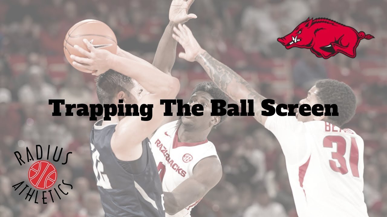 Arkansas Razorbacks - Trapping The Ball Screen - YouTube