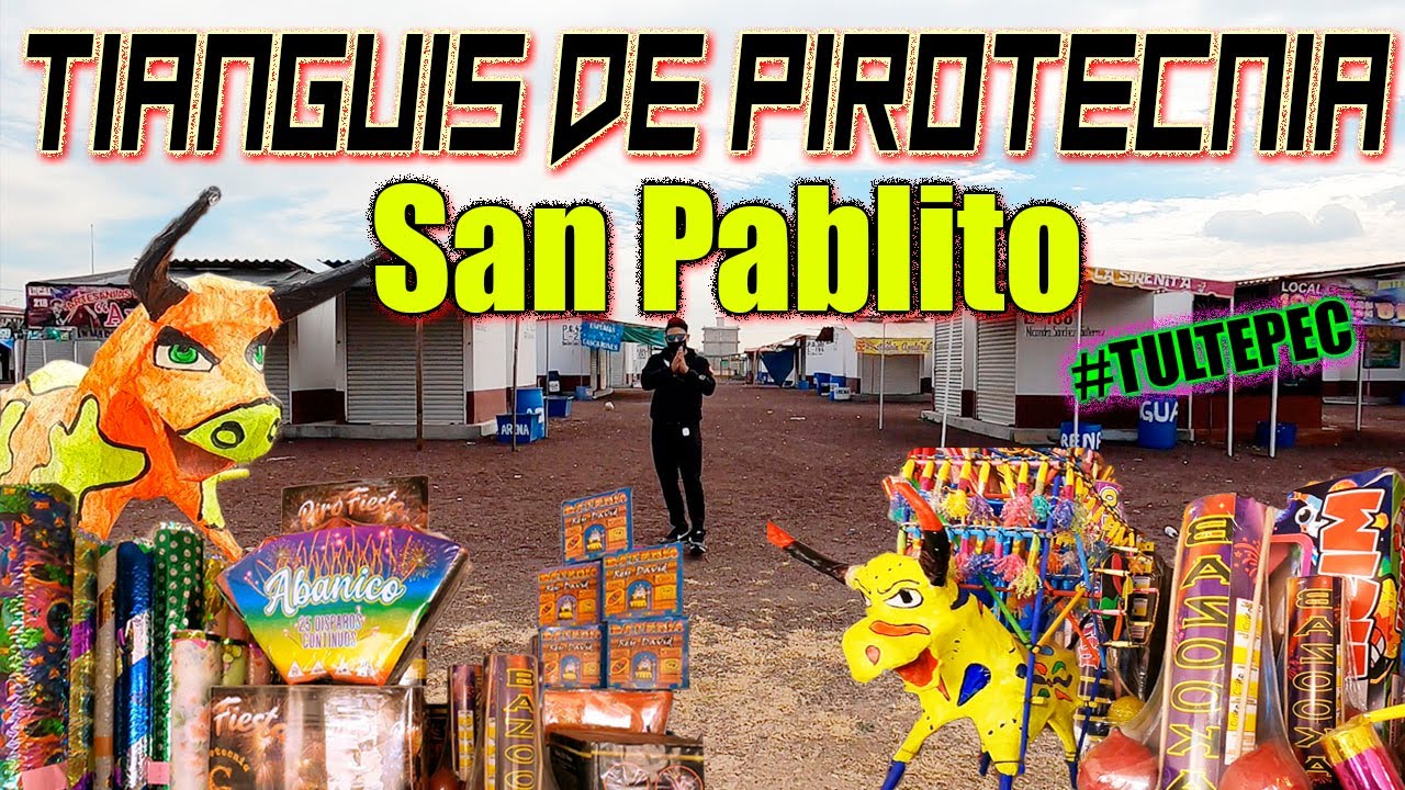 Mercado de cohetes Tultepec. ((Me hicieron un torito)) - YouTube