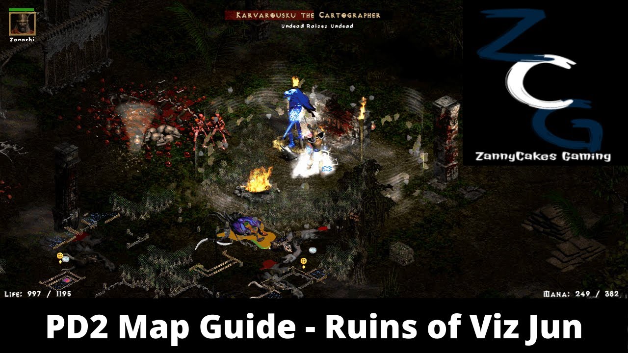 Diablo 2 map reveal - galaflo