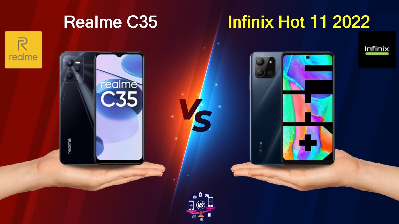Realme C35 Vs Infinix Hot 11 2022 - Full Comparison [Full ...