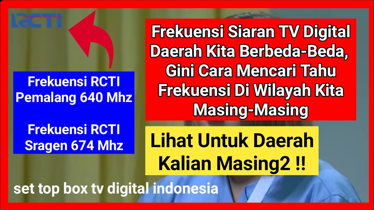 cara mengetahui frekuensi siaran tv digital di beberapa daerah di set ...