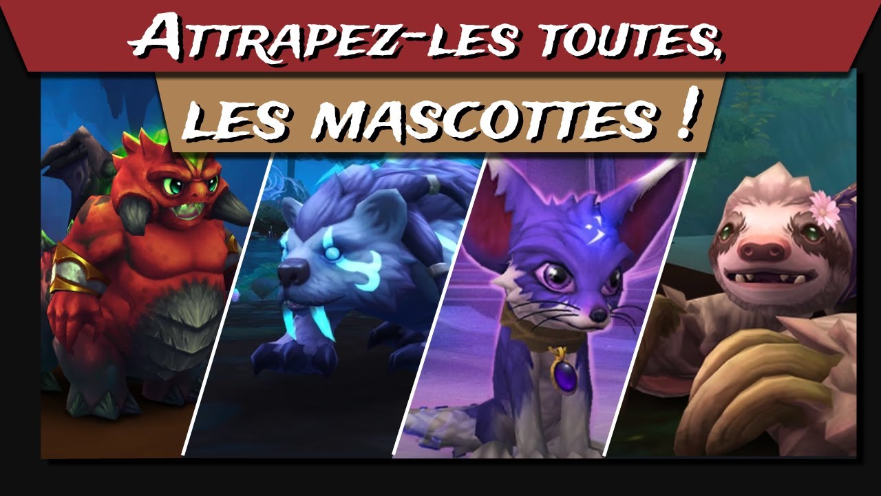 🦁🐸 Introduction aux 𝗠𝗔𝗦𝗖𝗢𝗧𝗧𝗘𝗦 │ Tuto WoW - YouTube