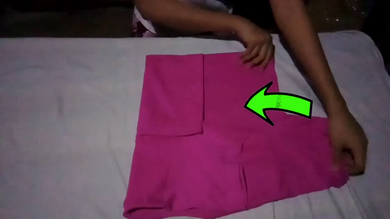 Easy Tutorial (Paano mas magiging organize ang damit sa pagtutupi) # ...