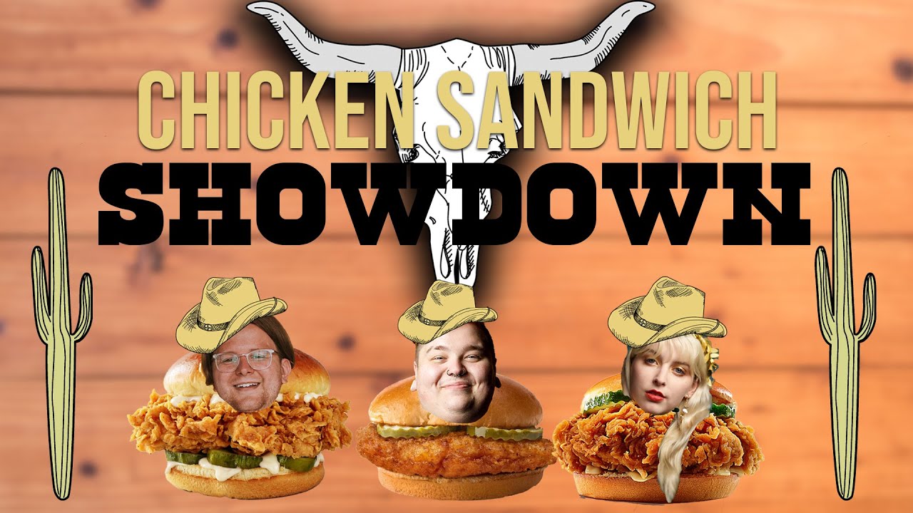 Chicken Sandwich Showdown (KFC, Burger King, McDonalds) - YouTube