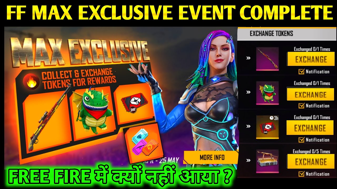 Ff Max Exclusive Event | Ff Max Exclusive Event Free Fire Mein Kyon ...