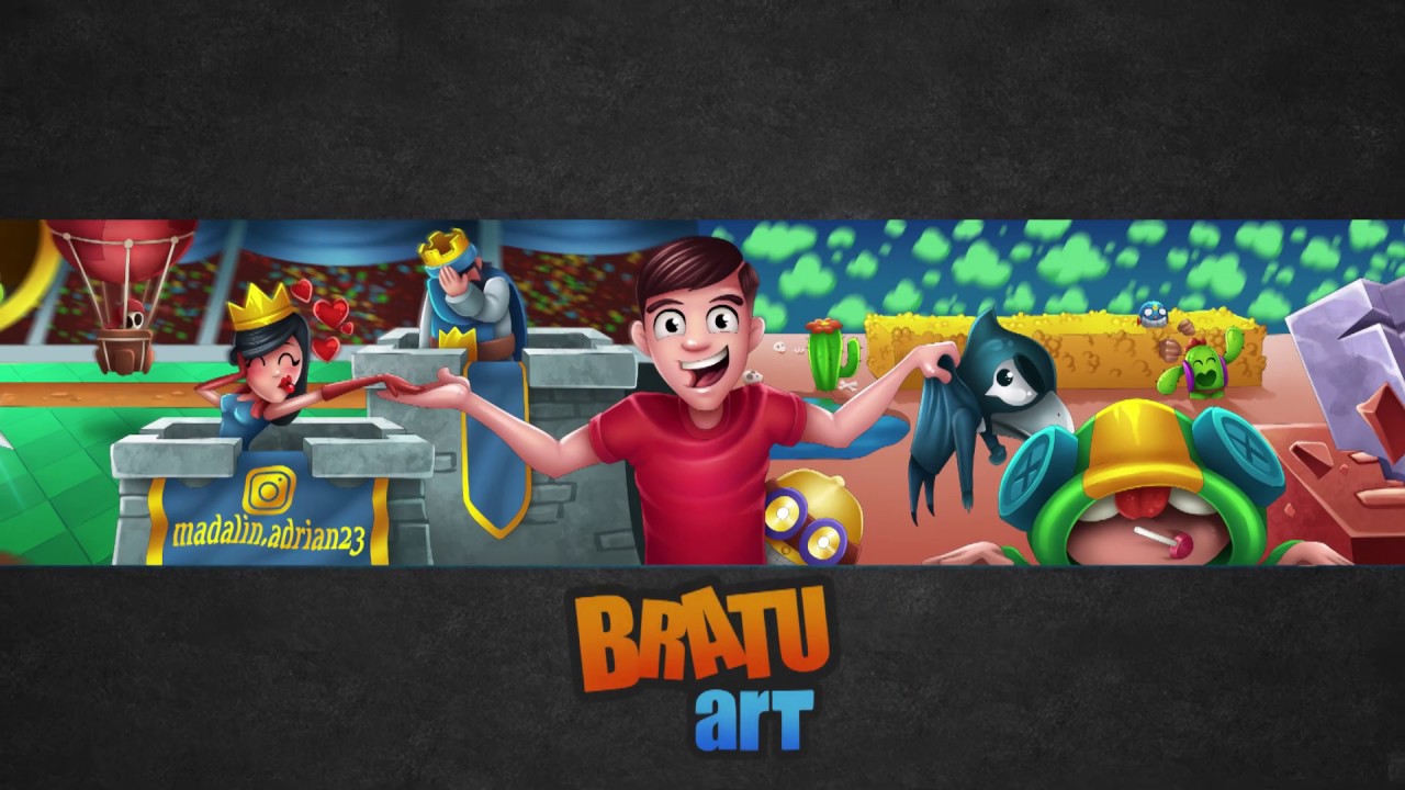 NOUL BANNER ARTWORK by Bratu Art - YouTube