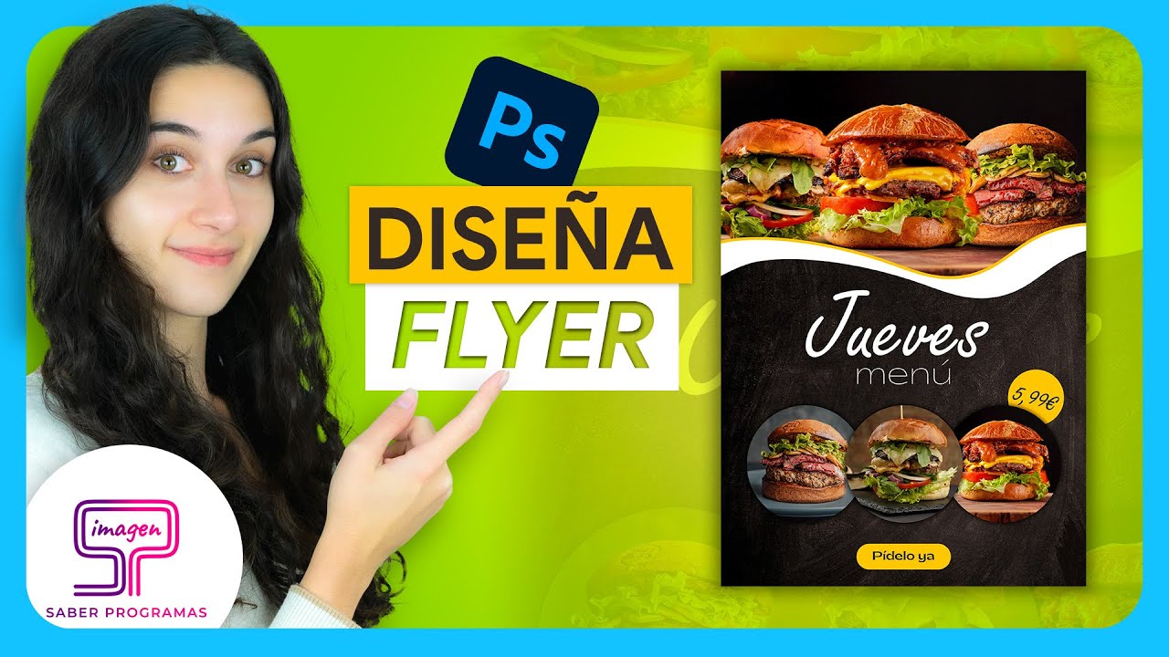 👉 DISEÑA tu FLYER publicitario | Trucos y Consejos de Photoshop - YouTube