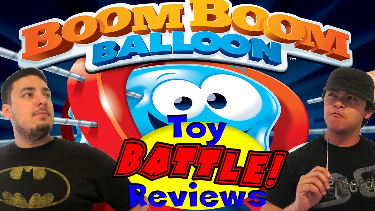 Boom Boom Balloon! ~ Toy Battle Reviews - YouTube
