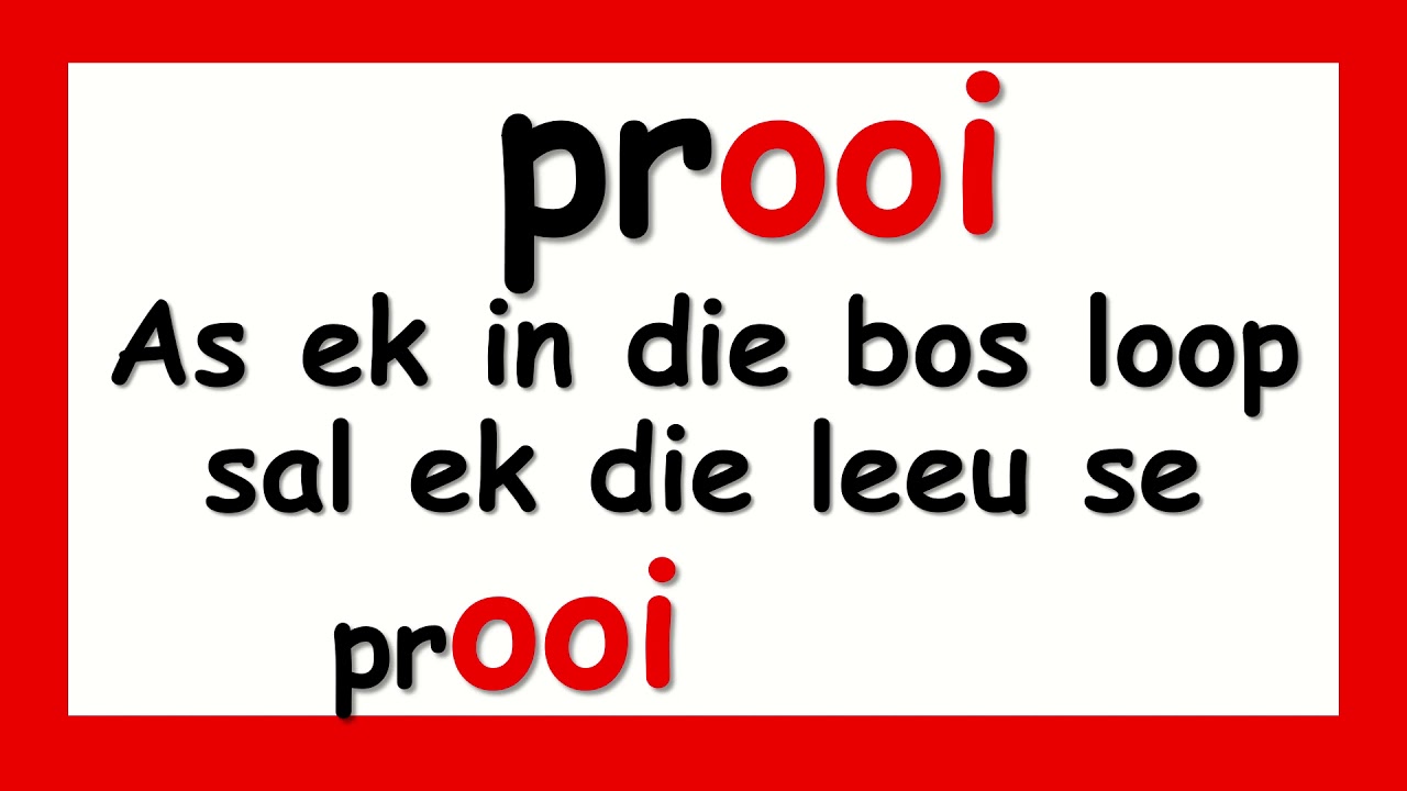 'ooi' klank - YouTube