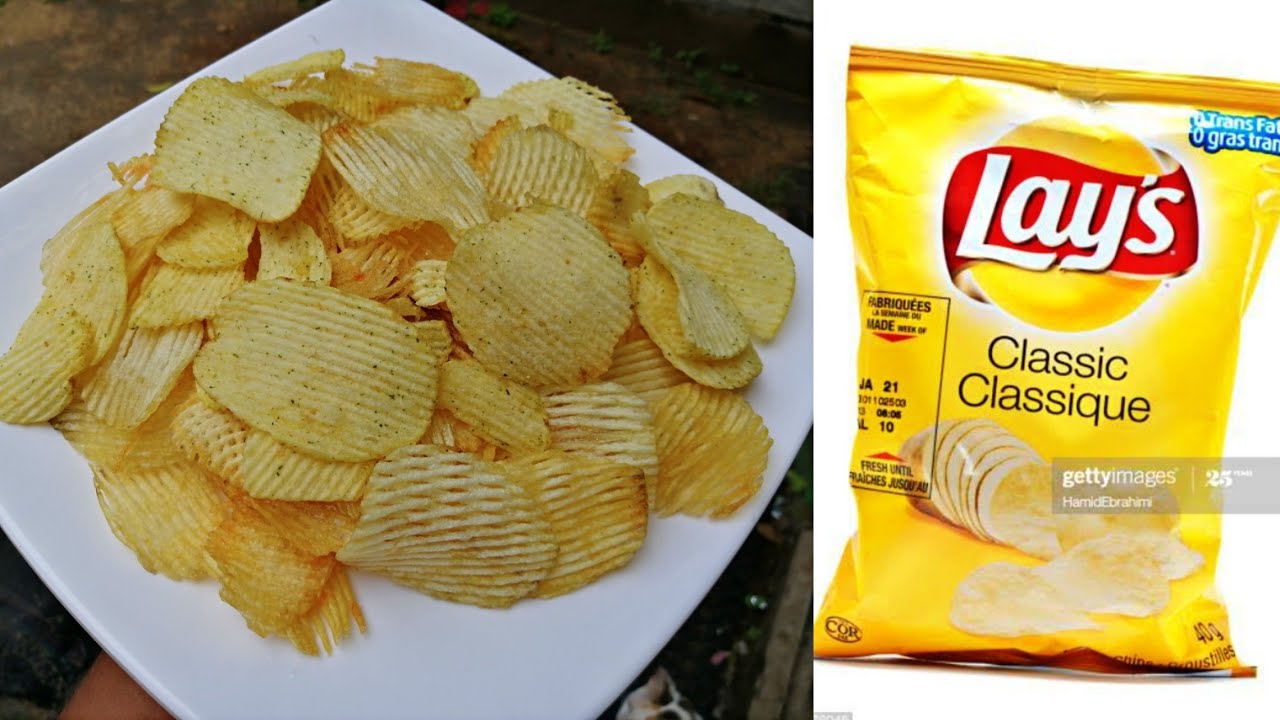 Lays ഇനി കടയിൽ നിന്ന് വാങ്ങണ്ട... Easy home made lays - YouTube