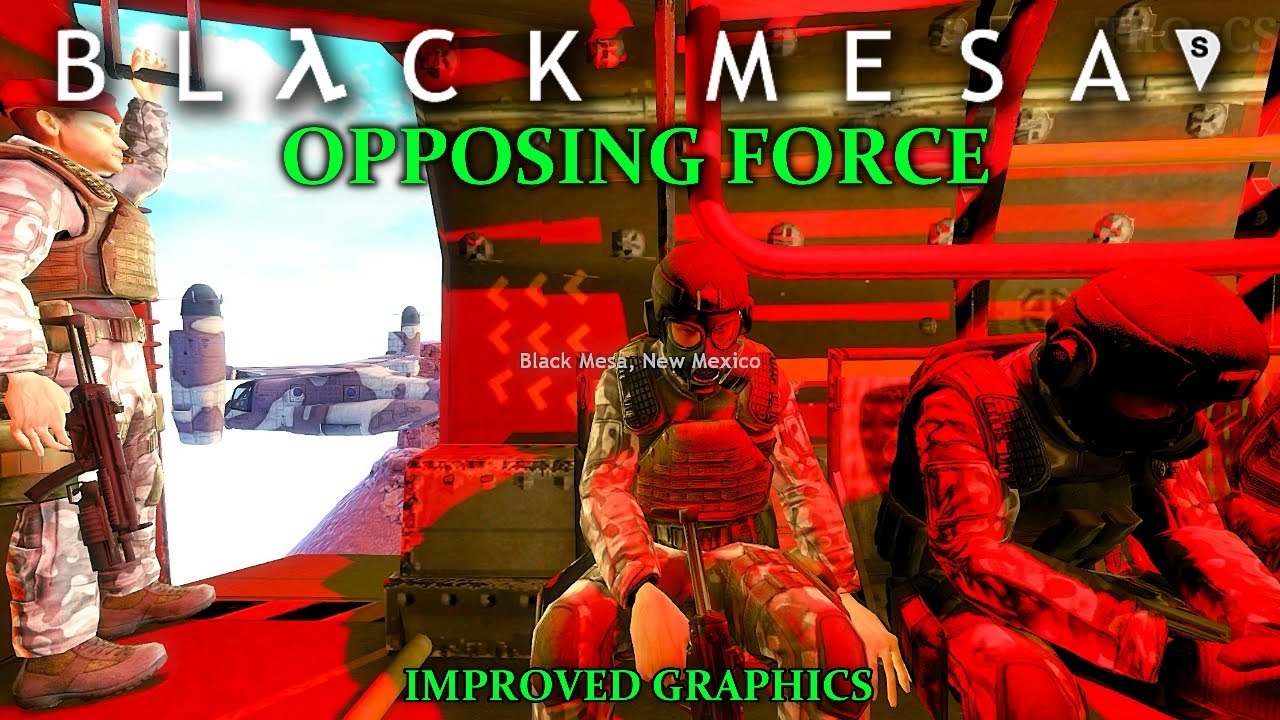 Black Mesa: Opposing Force - Full Walkthrough | Chapter 1-7 | Improved Reshade Mod [MILITARY MOD ...