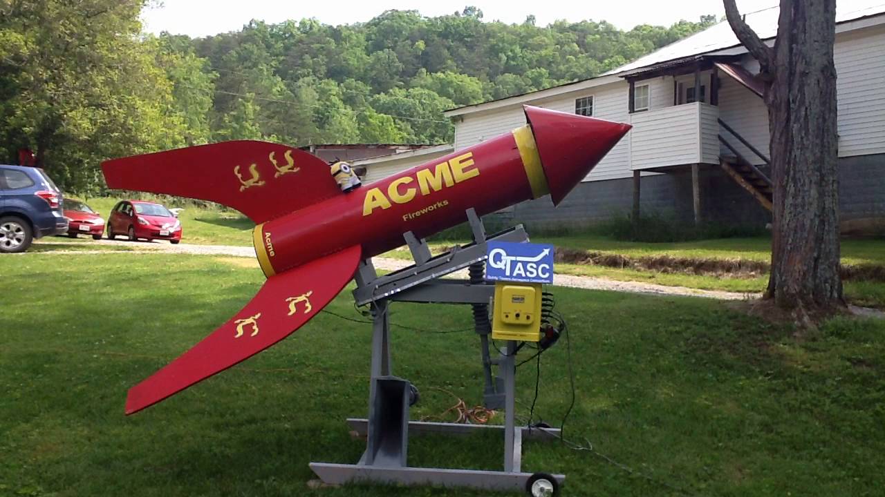 Launch of the Acme Rocket - YouTube