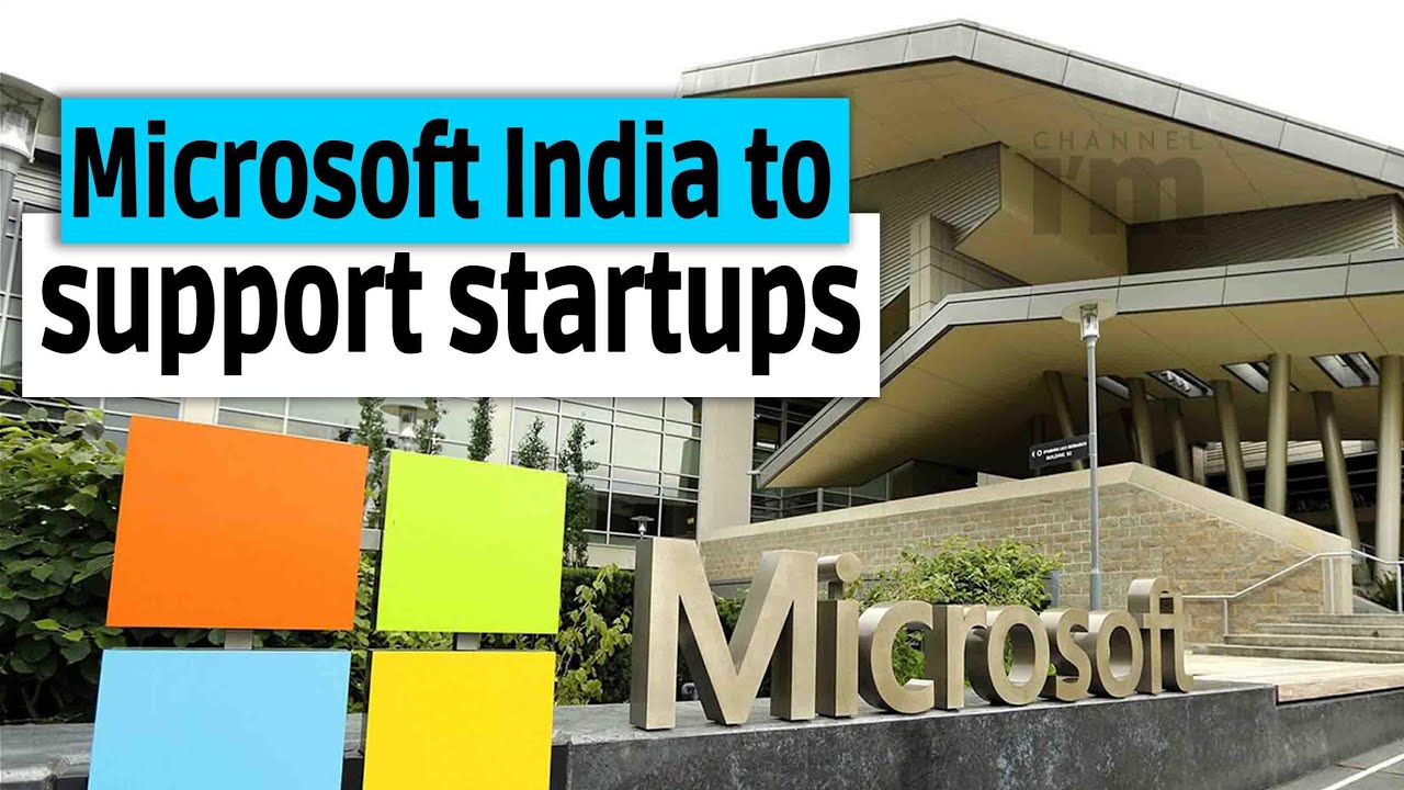 Microsoft India to support startups - YouTube