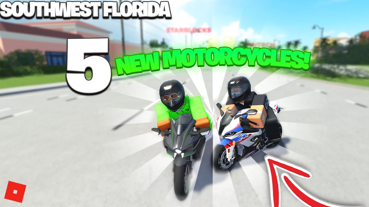NEW MOTORCYCLES!! | Roblox Southwest Florida - YouTube