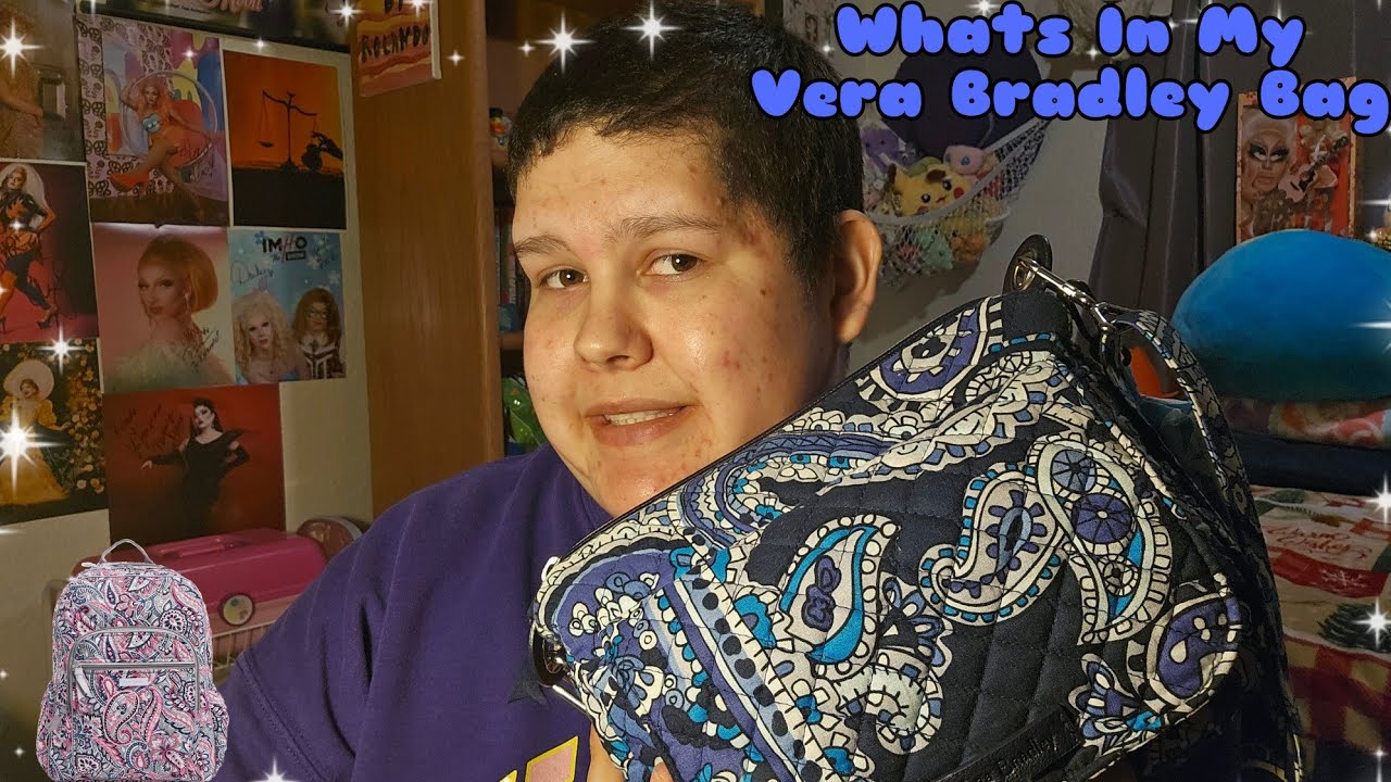 ASMR What's In My Vera Bradley Bag - YouTube