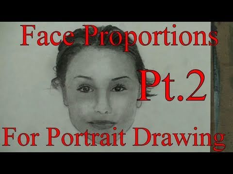 Part2: How to Draw Face, Front View Step by Step (The Ultimate Guide ...