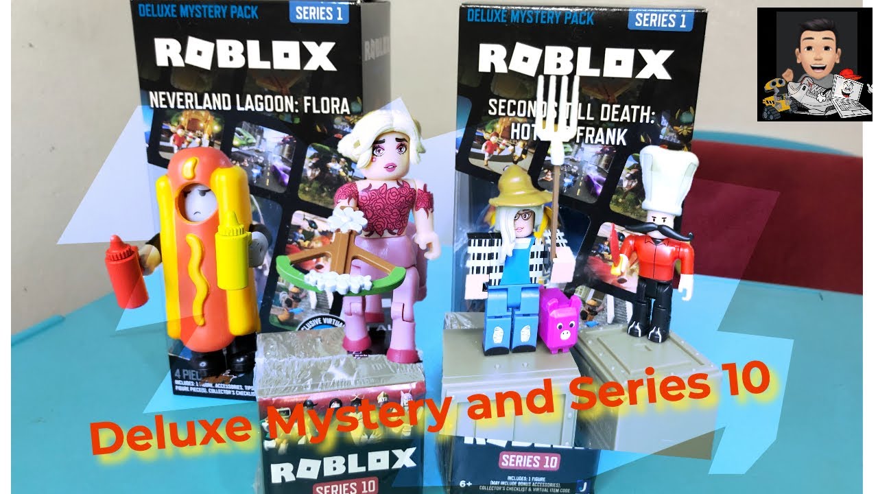 NEW! NEWEST! LATEST! ROBLOX Mystery Action Figure SERIES 10 & Deluxe ...