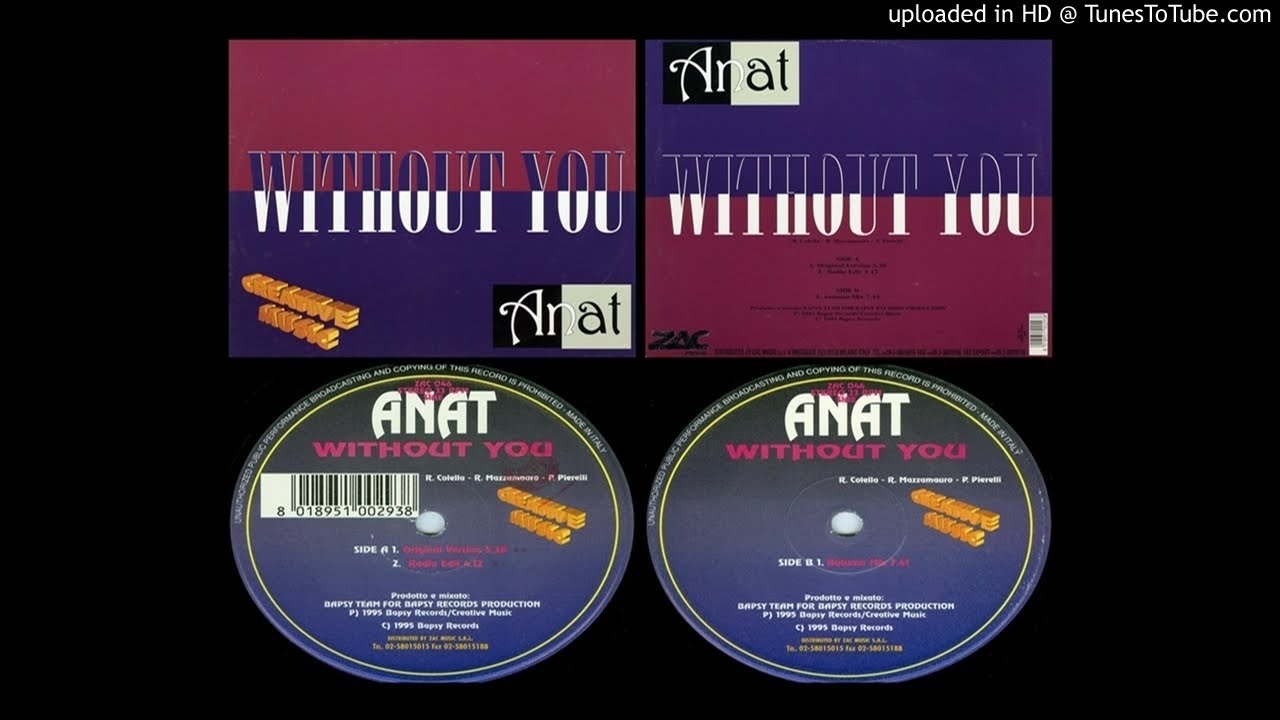 Anat – Without You (Original Version – 1995) - YouTube