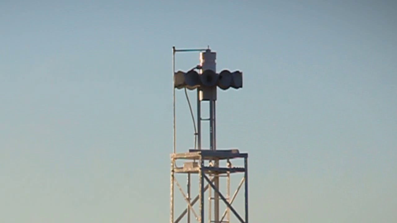 FS STH -10 Siren 8AM First Blast of 2019. Tucson International Airport ...