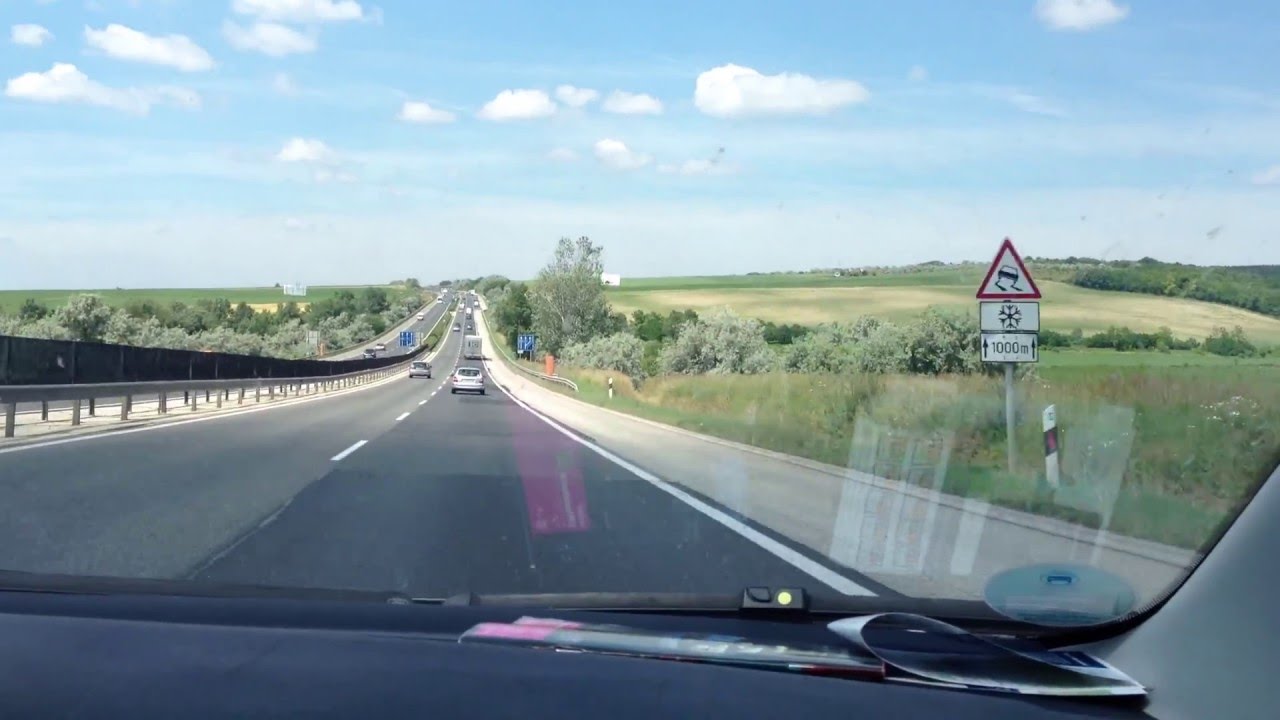 E60 / M1 Autobahn Budapest - Vienna Drive :) - YouTube