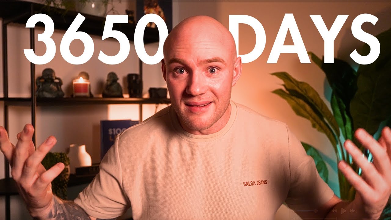 3650 days as an entrepreneur taught me these 5 lessons... - YouTube