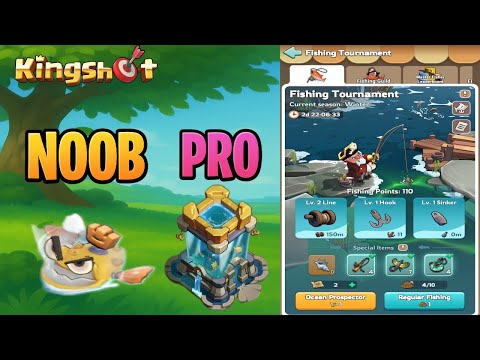 Kingshot Balık Avı  En İyi İpuçları | SINIRSIZ BALIK TUTUN !