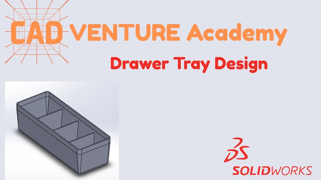 Drawer Tray | Solidworks 2022 | Part Modelling - YouTube