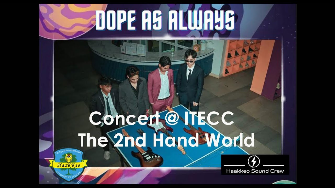 Dope as Always / Full video of the concert @ The 2nd Hand World - YouTube