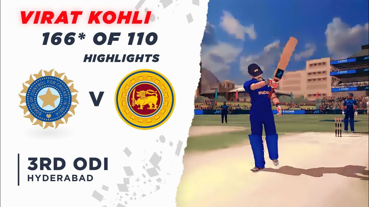 𝐕𝐢𝐫𝐚𝐭 𝐤𝐨𝐡𝐥𝐢 𝐬𝐦𝐚𝐬𝐡 166* 𝐫𝐮𝐧 𝐢𝐧 110 𝐛𝐚𝐥𝐥 𝐚𝐠𝐚𝐧𝐢𝐬𝐭 𝐬𝐫𝐢𝐥𝐚𝐧𝐤𝐚 || 𝐢𝐧𝐝 𝐯 𝐬𝐥 3𝐫𝐝 ...