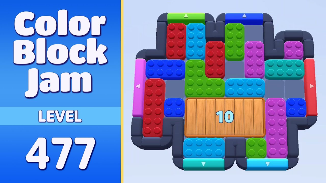 Color Block Jam Level 477 Solution Walkthrough - YouTube